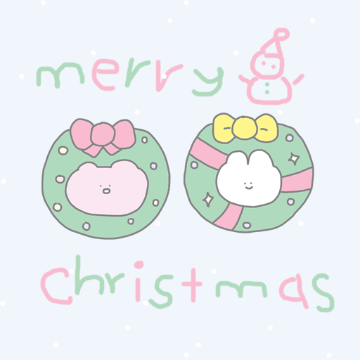 [and] bbolabbo christmas wreath kakao theme | Webudding