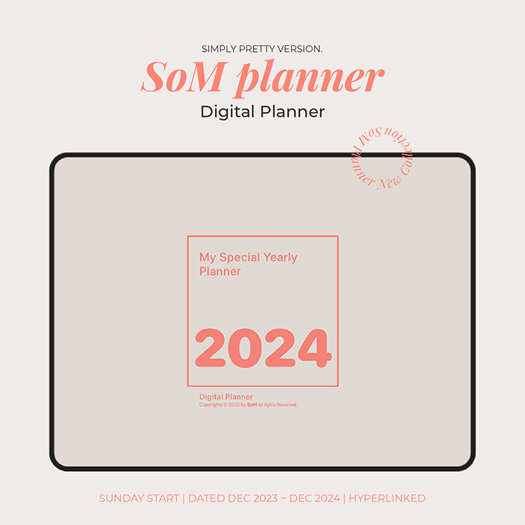 [undated] it's my year planner / Simply pretty Ver. | Webudding