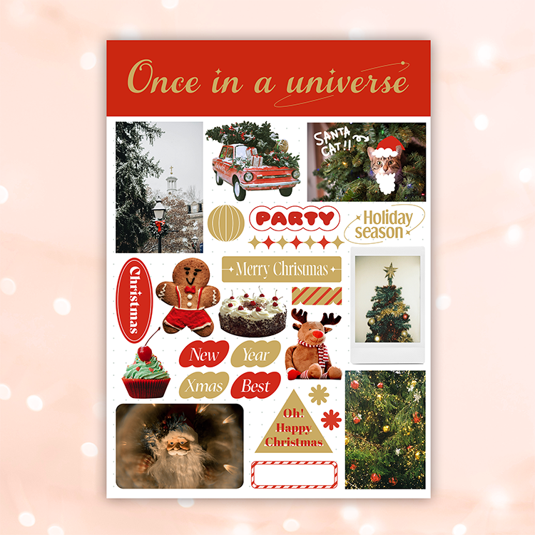 Christmas winter mood stickers | Webudding