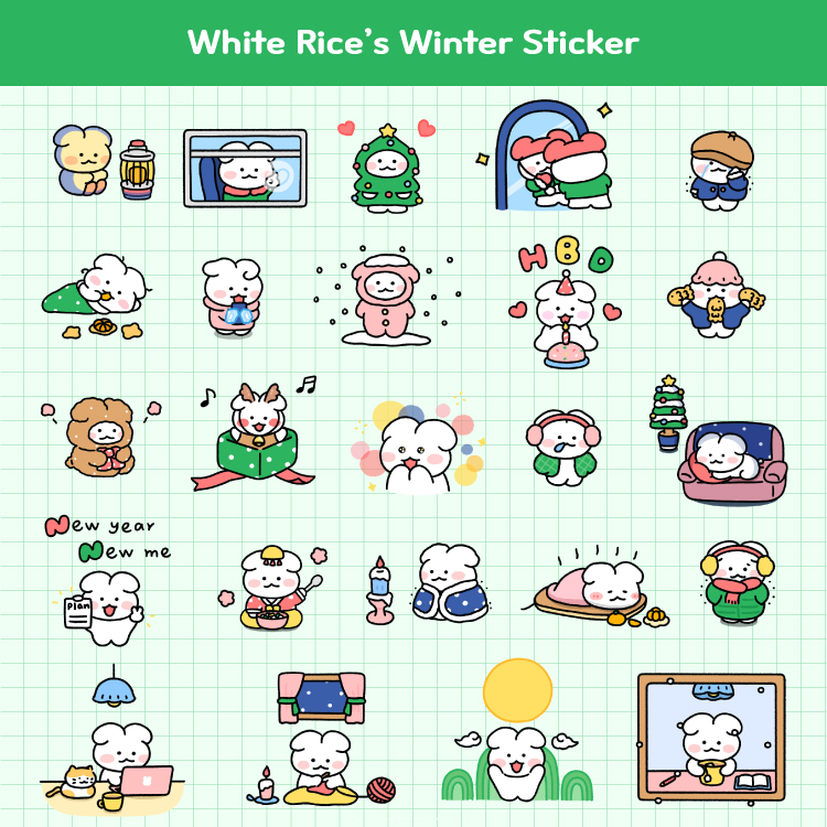 White Rice's Winter | Webudding