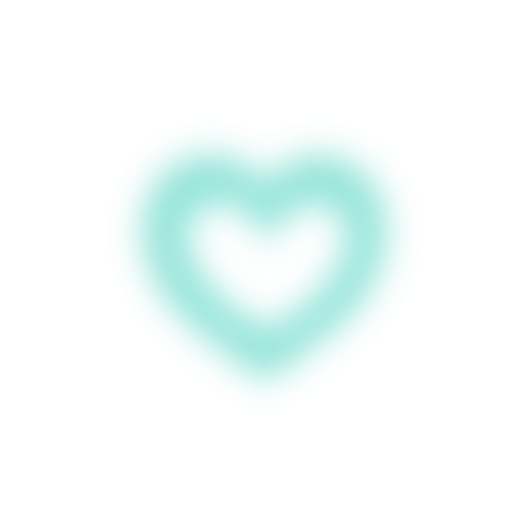 (IOS) Y2K HEART MINT | Webudding