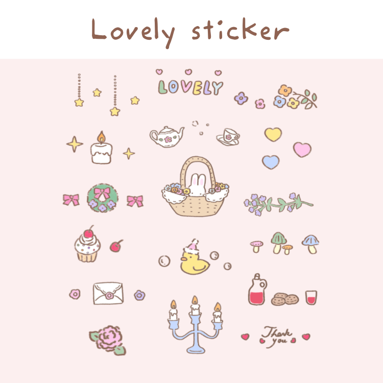 Lovely sticker | Webudding