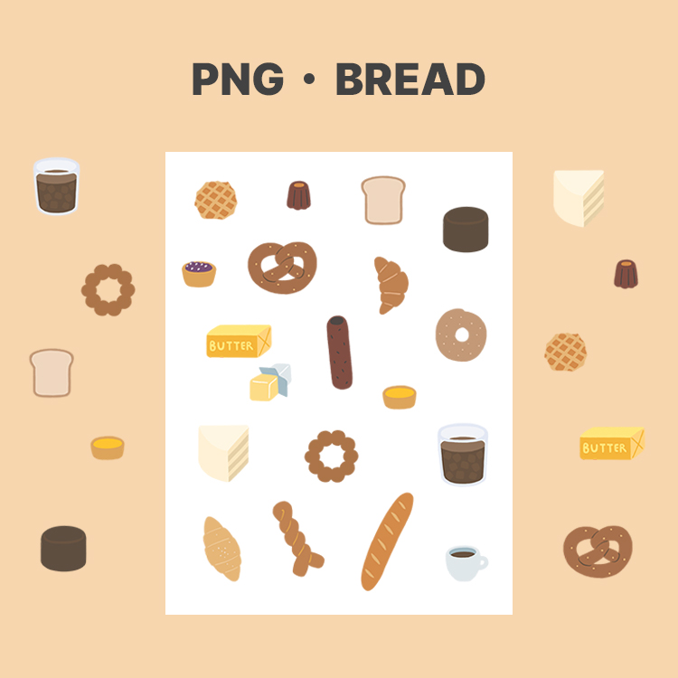 BREAD STICKERS | Webudding