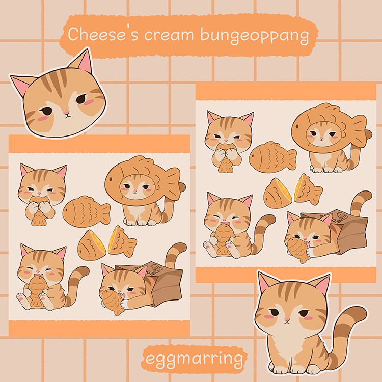Cheese's cream bungeoppang | Webudding