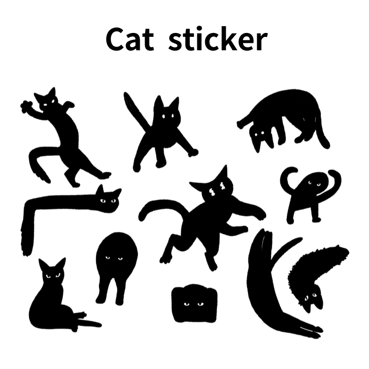Cat sticker | Webudding