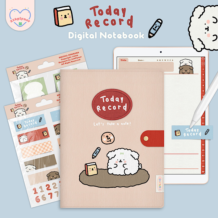 Digital Notebook | Today Record | Webudding