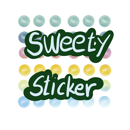 sweety sticker | Webudding