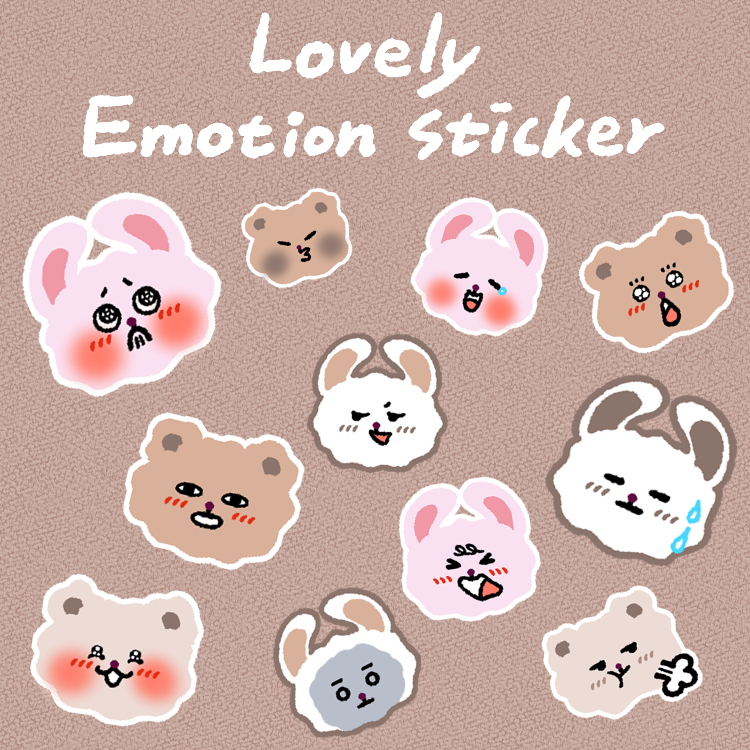 Lovely Emotion sticker 40 | Webudding