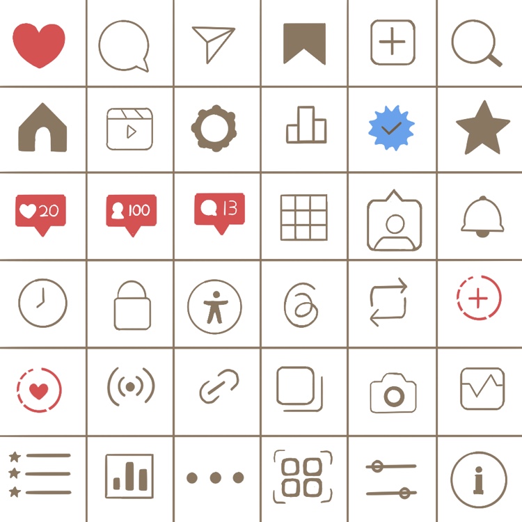 Instagram icon sticker | Webudding
