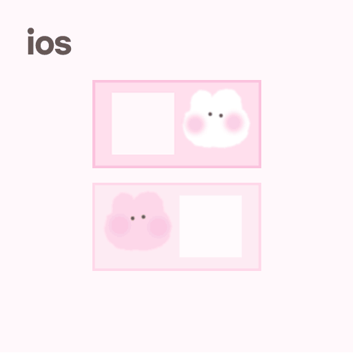 [ios] bbolabbo name tag kakao theme | Webudding