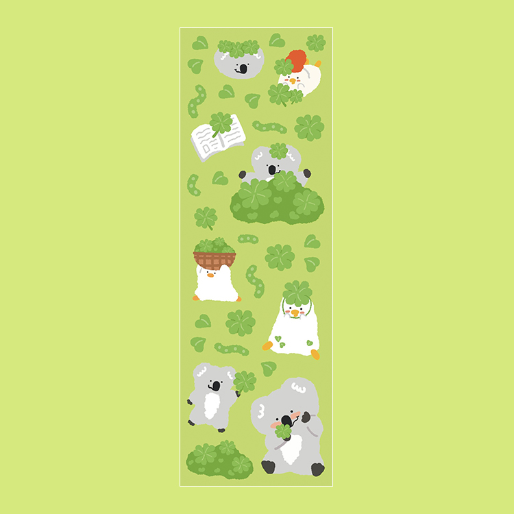 Lucky clover sticker | Webudding