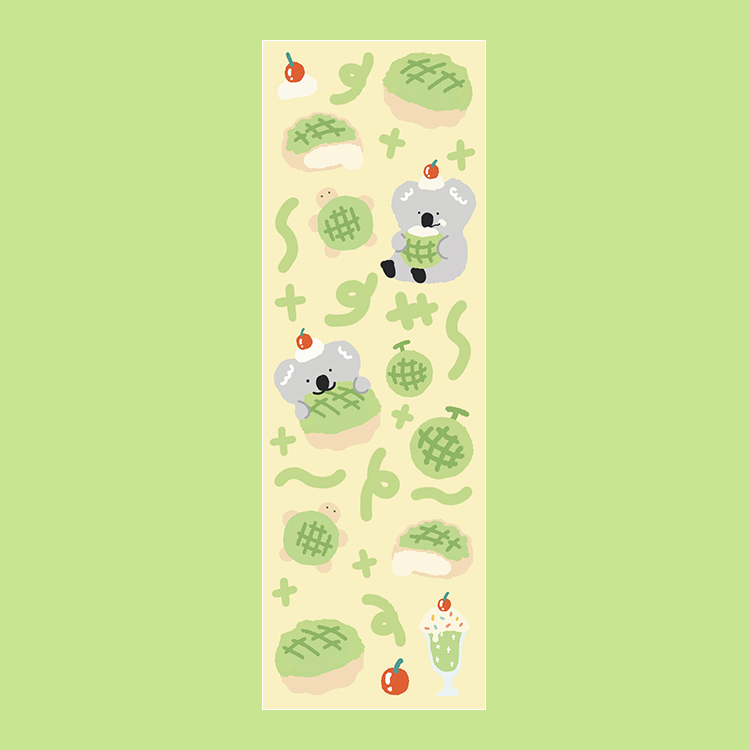 Melon bread sticker | Webudding