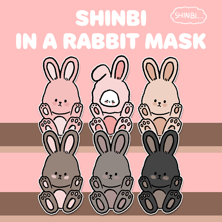 shinbi in a rabbit mask | Webudding