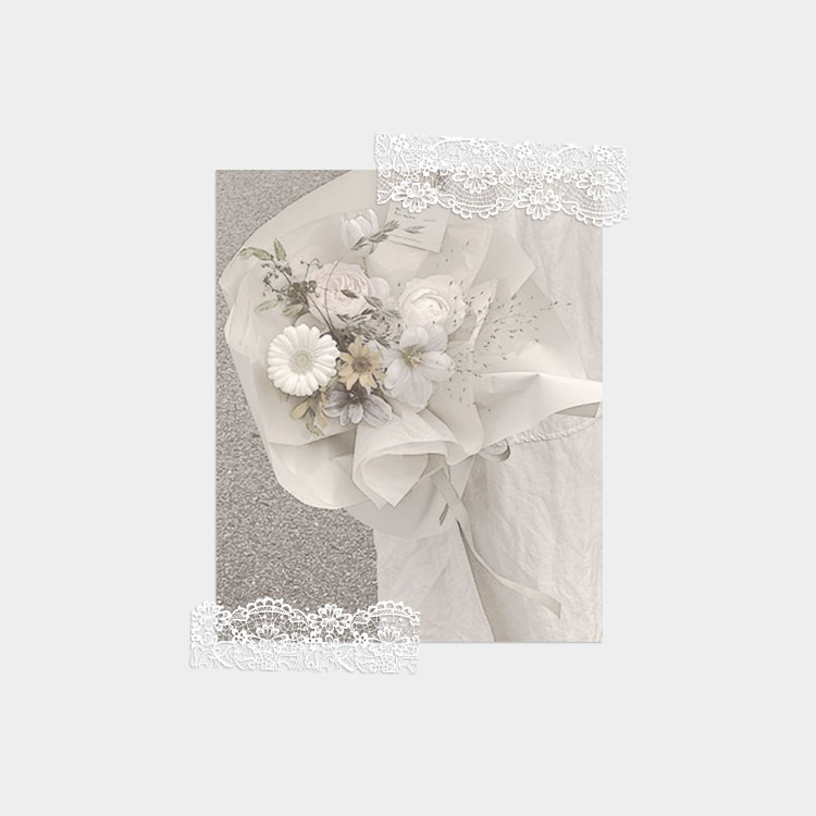 Vintage Lace Stickers Set | Webudding