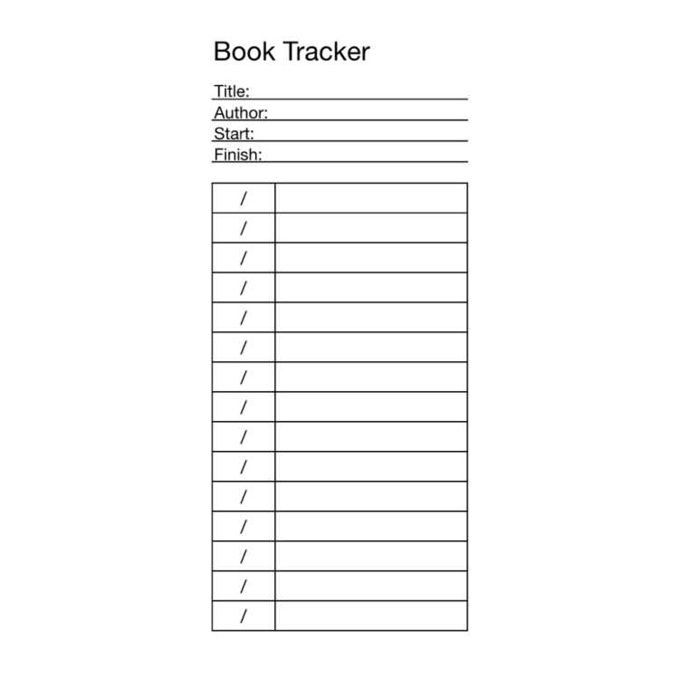 Book tracker stickers. | Webudding
