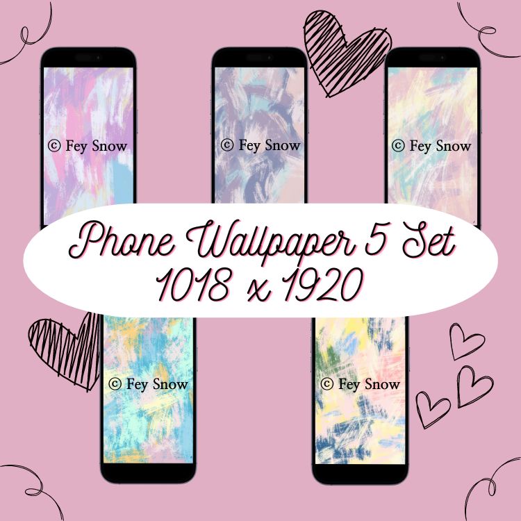 [phone wallpaper-5set] a little rough love magic | Webudding