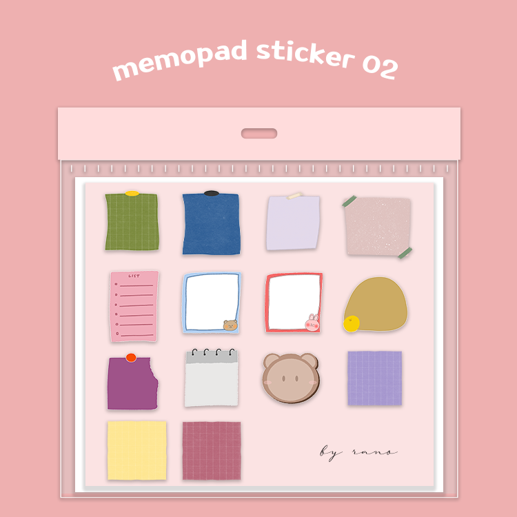 memopad sticker 02 | Webudding