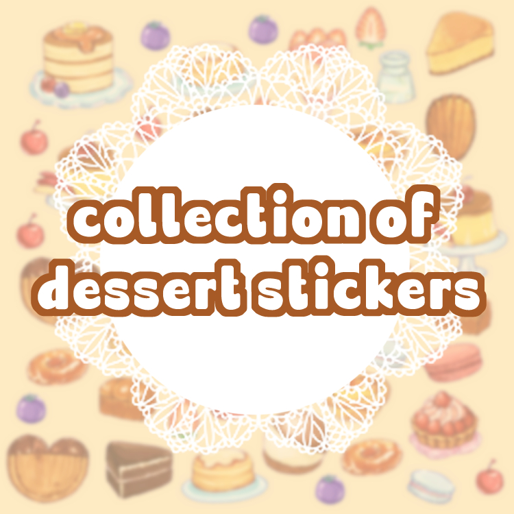 dessert sticker | Webudding
