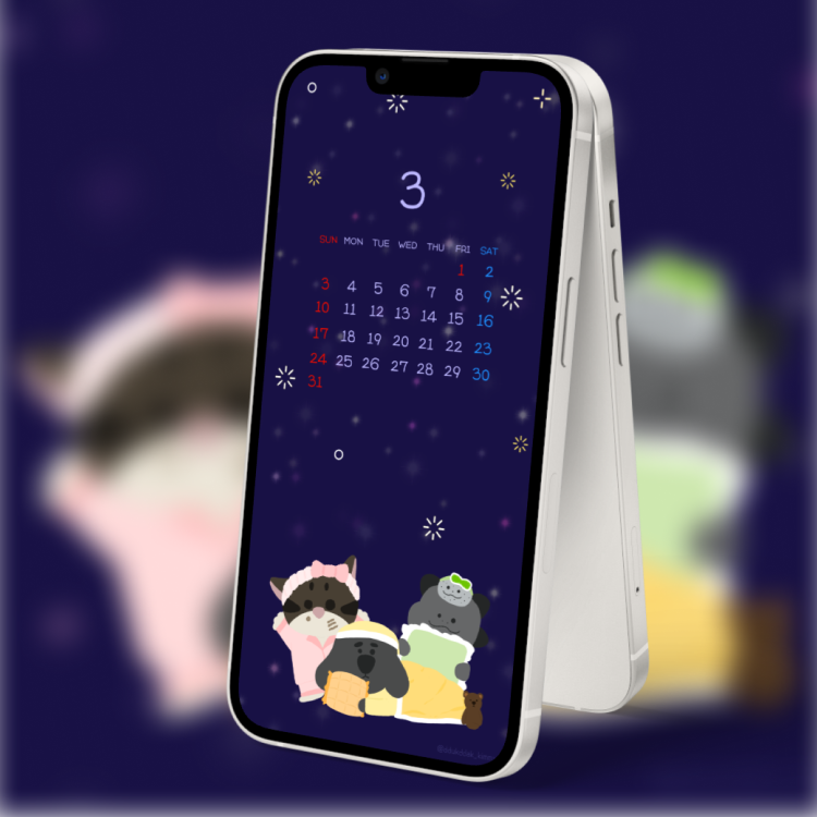 Mobile Wallpaper (March) | Webudding