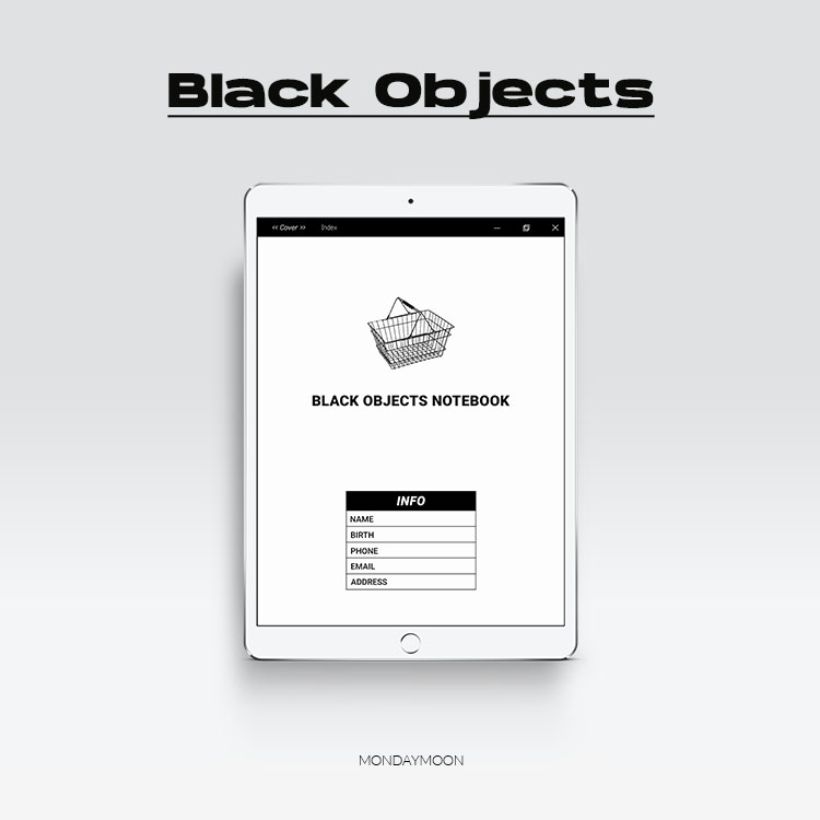 Black Object Note | Webudding