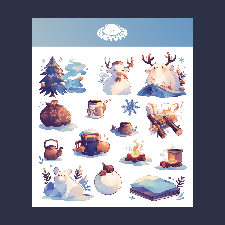 winter forest | Webudding