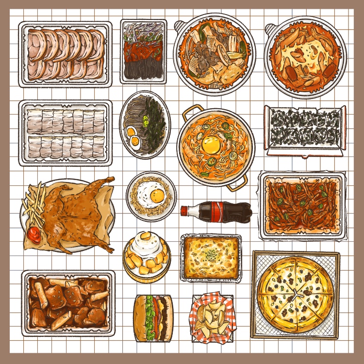 Food Series 12_ (Midnight meal) | Webudding