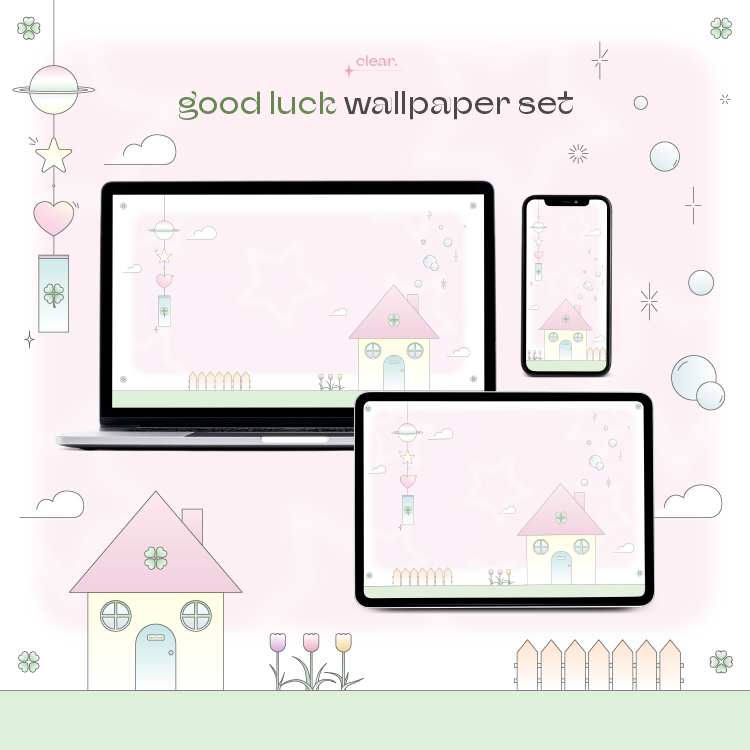 good luck wallpaper set | Webudding