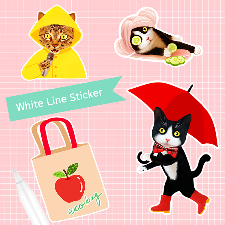 A set of 3 gift stickers. | Webudding