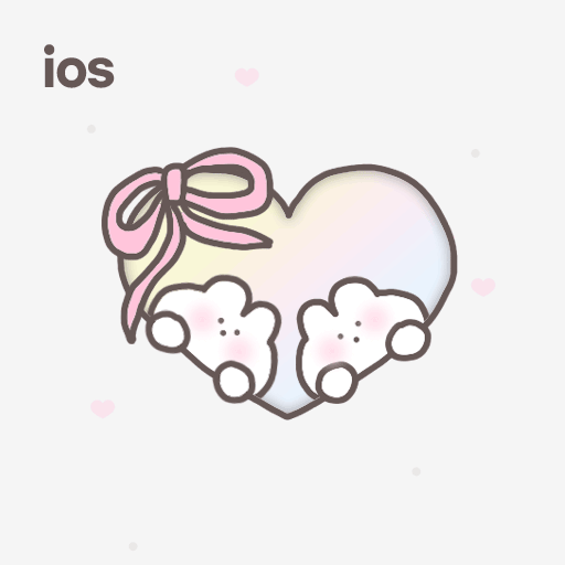 [ios] bbolabbo heart candy theme | Webudding