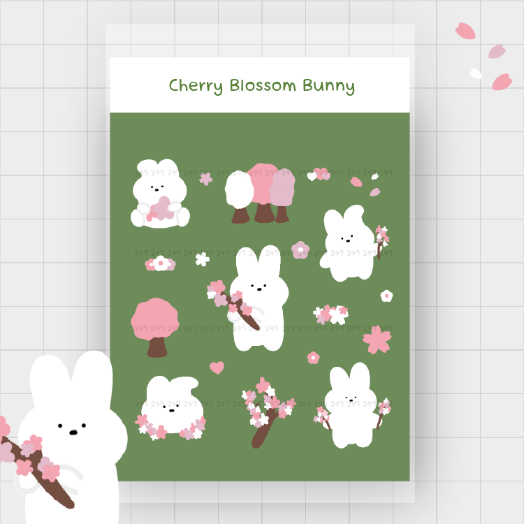 Cherry Blossom Bunny | Webudding
