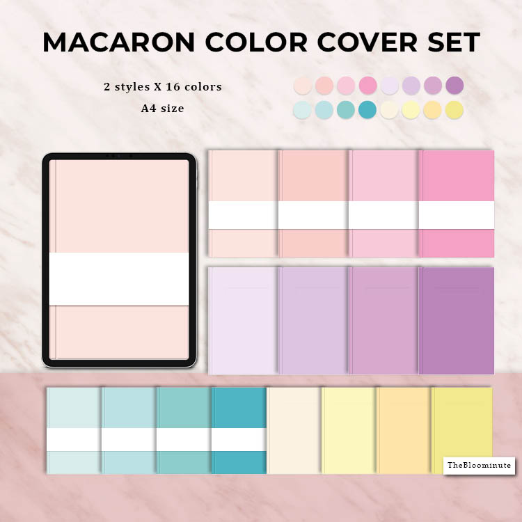 Macaron Color Cover Set | Webudding