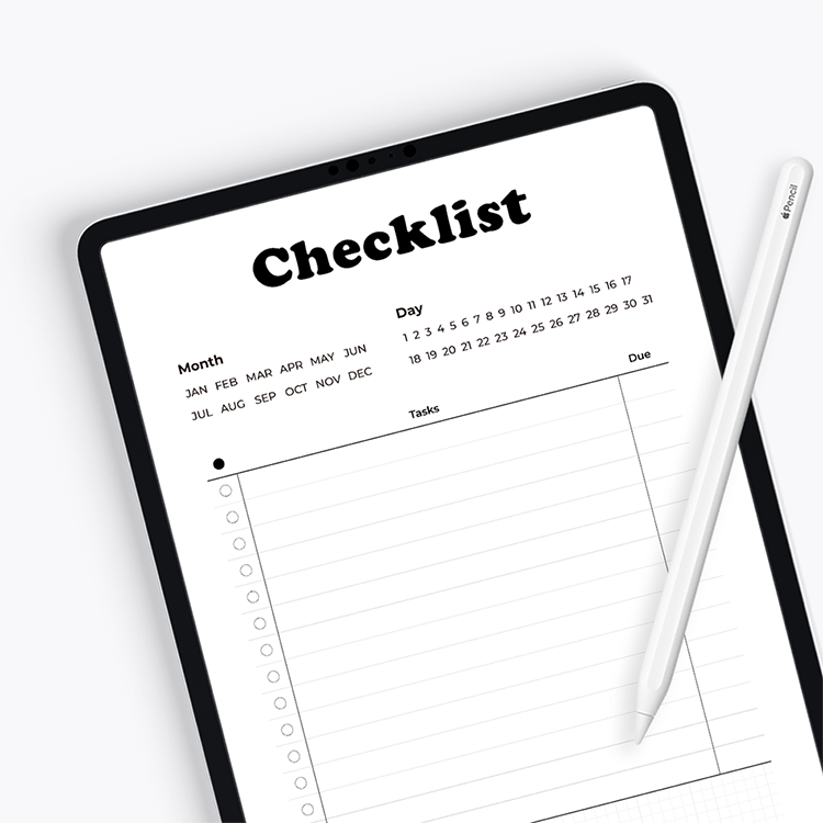 Checklist Note | Webudding