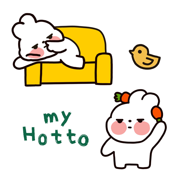 Pink-cheeked rabbit | Webudding