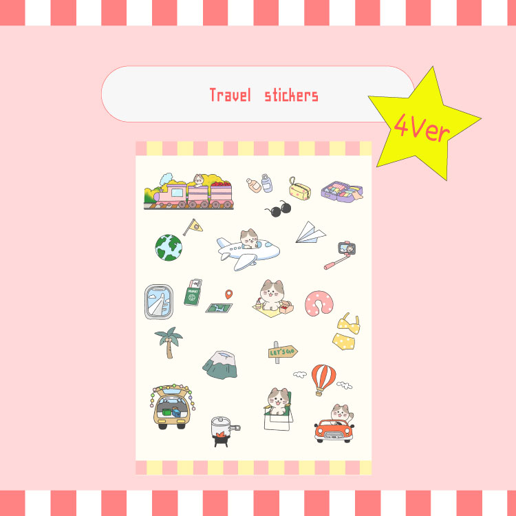 Travel Stickers | Webudding