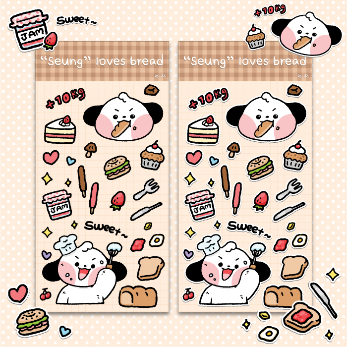 "Seung" loves bread! | Webudding