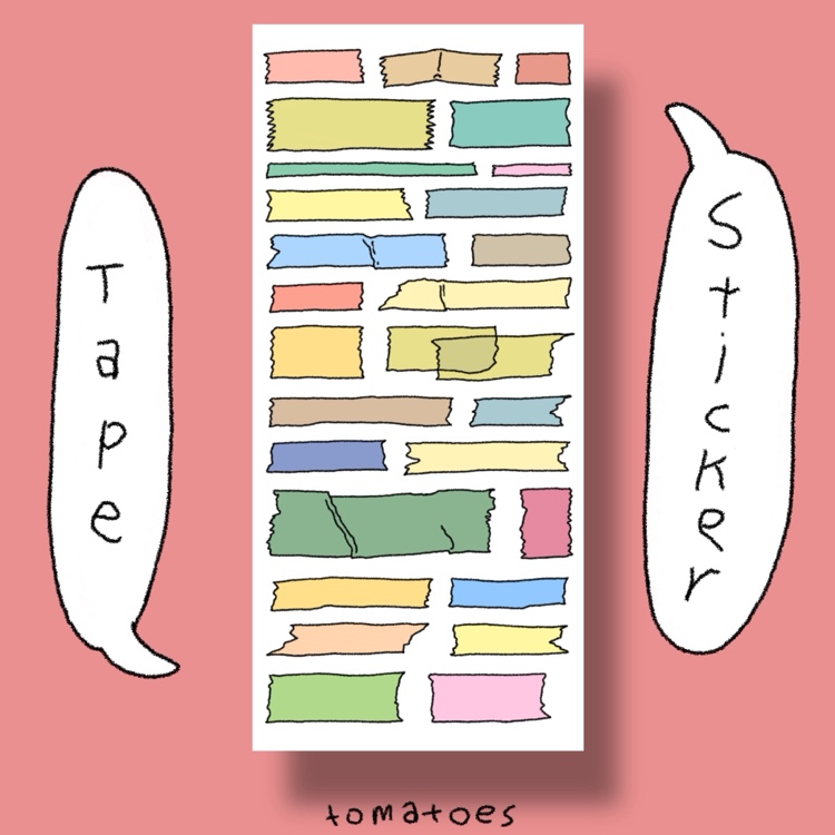 Tape Sticker | Webudding