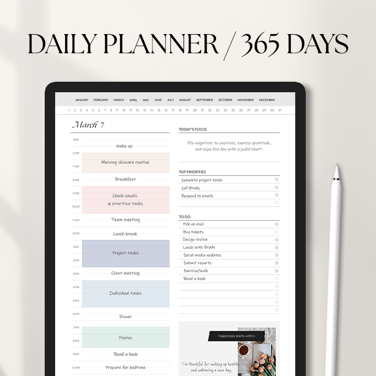 Digital Daily Planner | Webudding