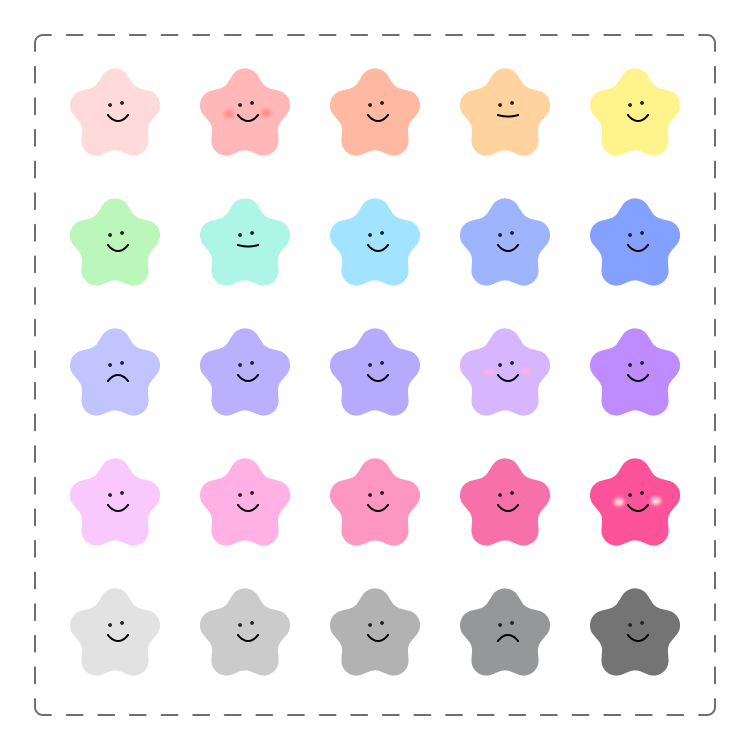 Simple stickers | Webudding