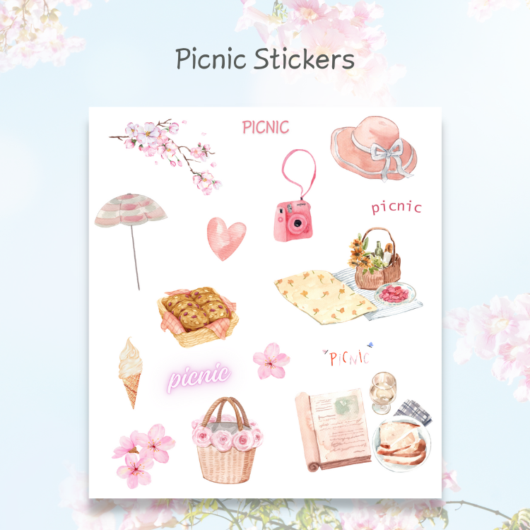 Picnic Stickers | Webudding