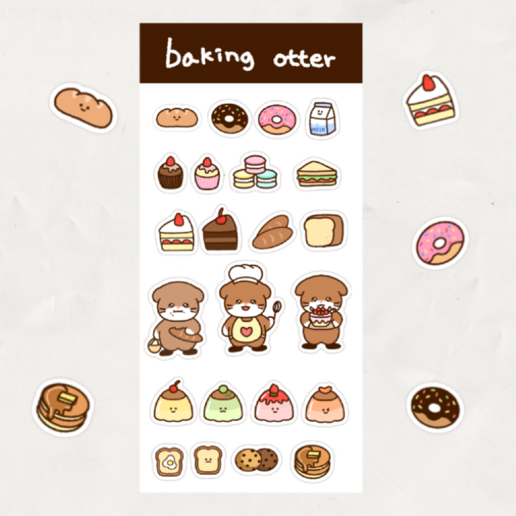Baking otter | Webudding