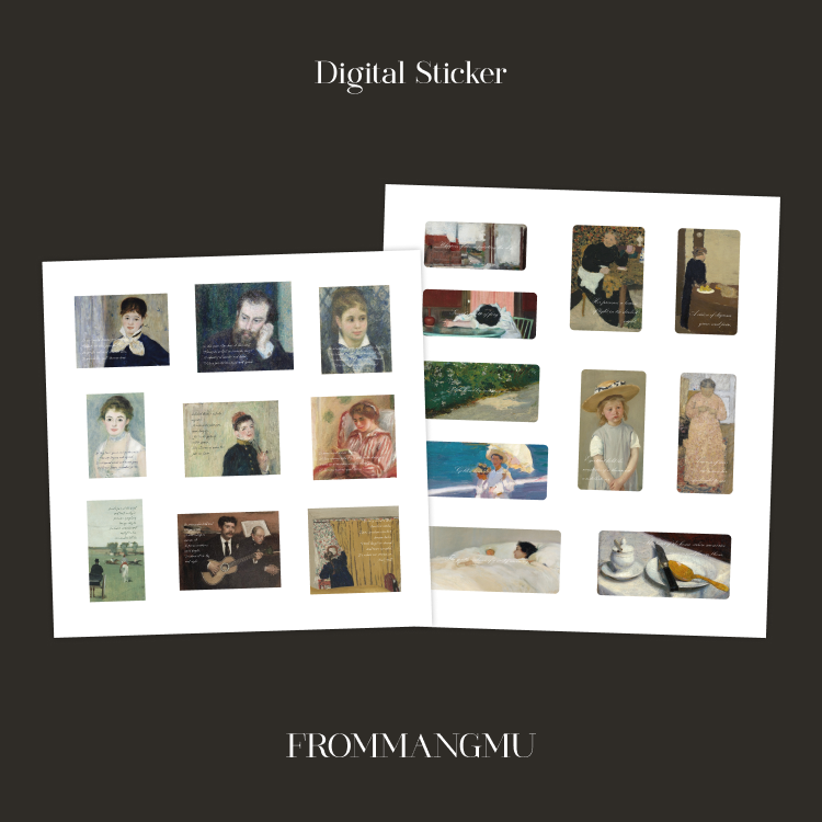 Masterpiece stickers | Webudding