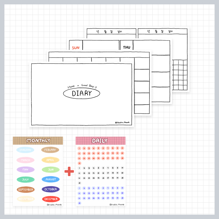 오늘하루 삐뚤빼뚤 | 위버딩