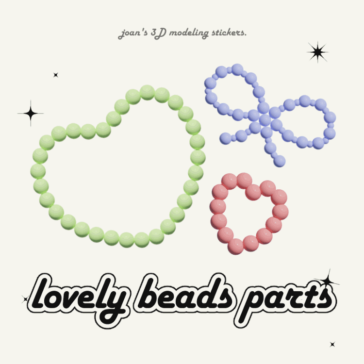 lovely beads parts | Webudding