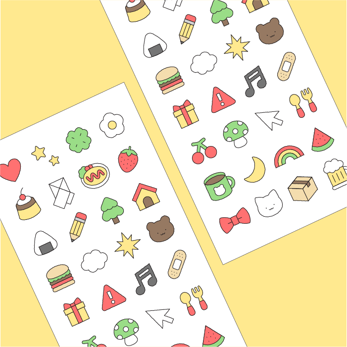 daily simple sticker | Webudding