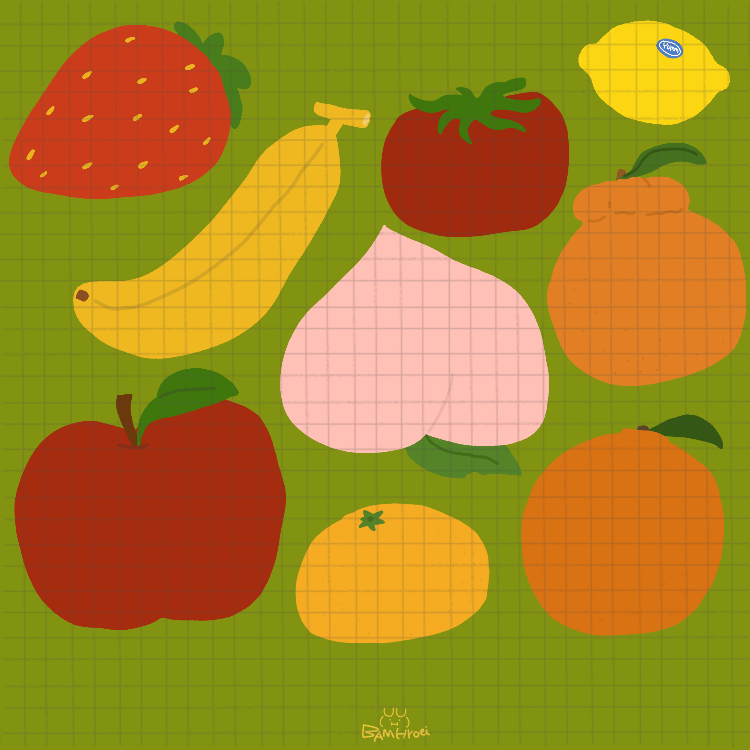 bamhyoei_fruits are here | Webudding