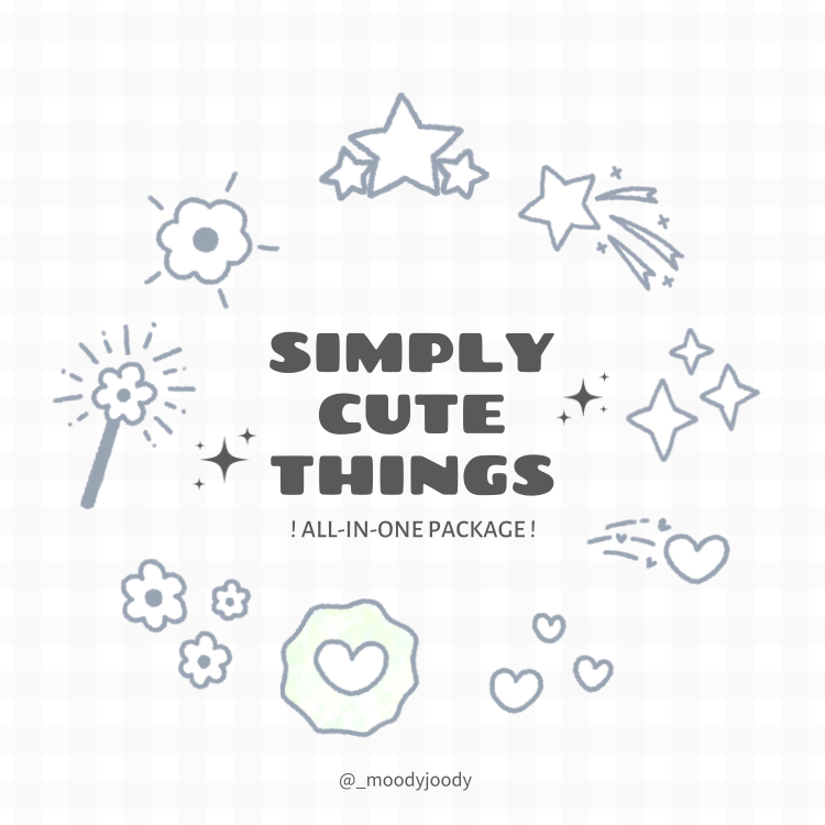 Simply Cute Things #4 All-In-One Pakage | Webudding