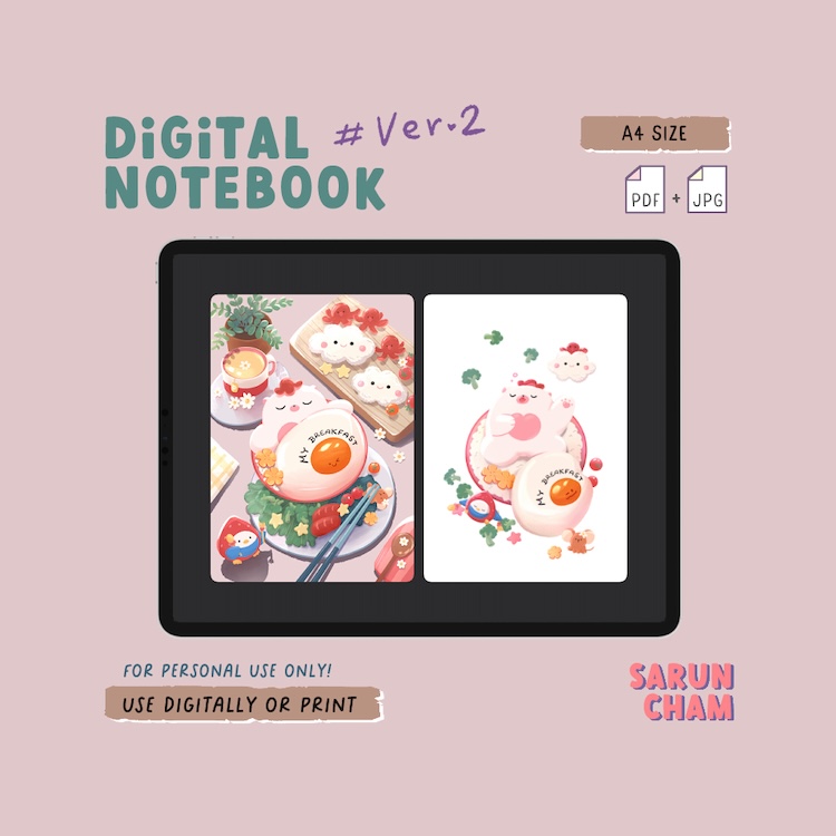 My breakfast? #Ver.2 | Webudding