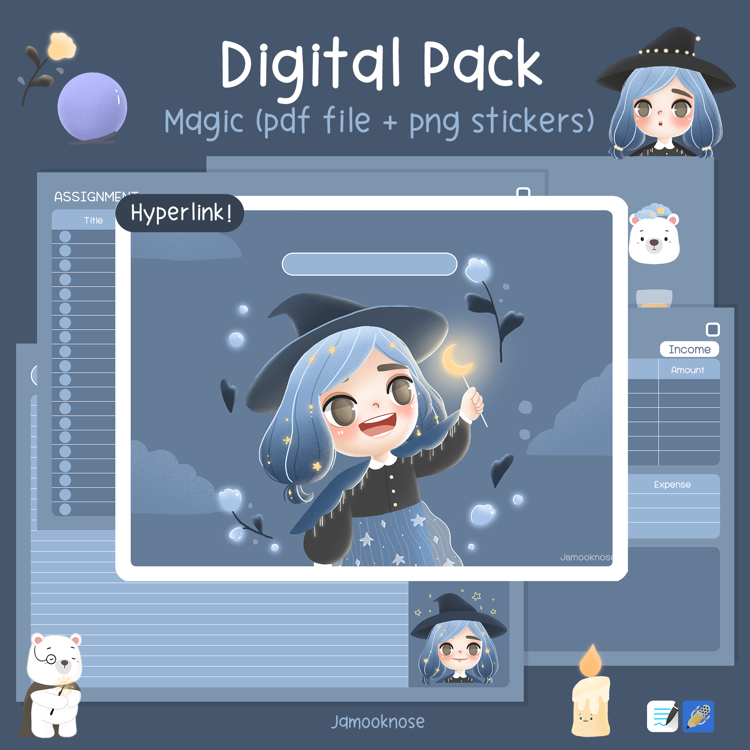 Jamooknose - Notebook (Magic) | Webudding