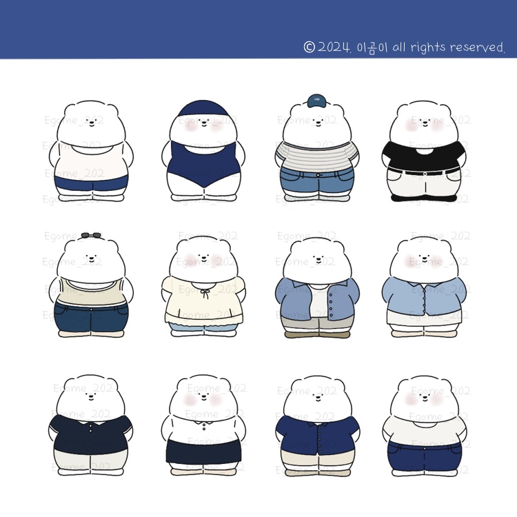 Cute bear's SUMMER! | Webudding