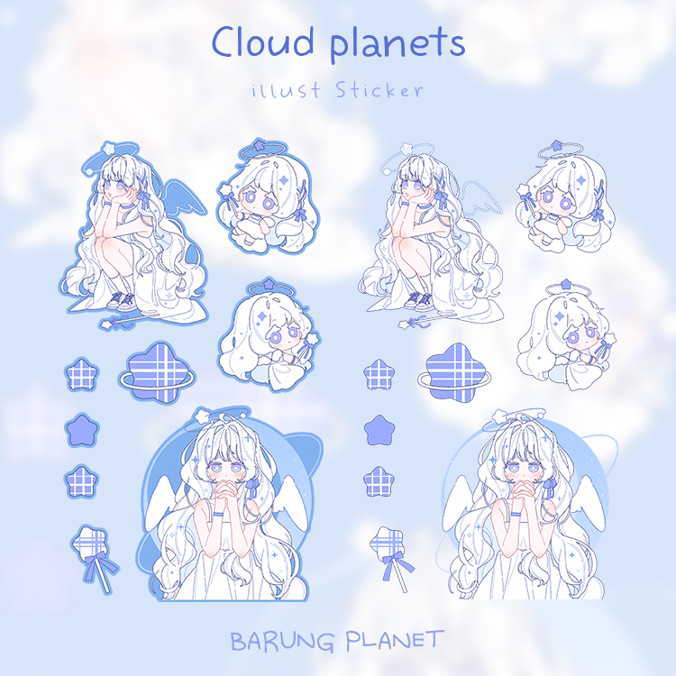 Cloud planets | Webudding